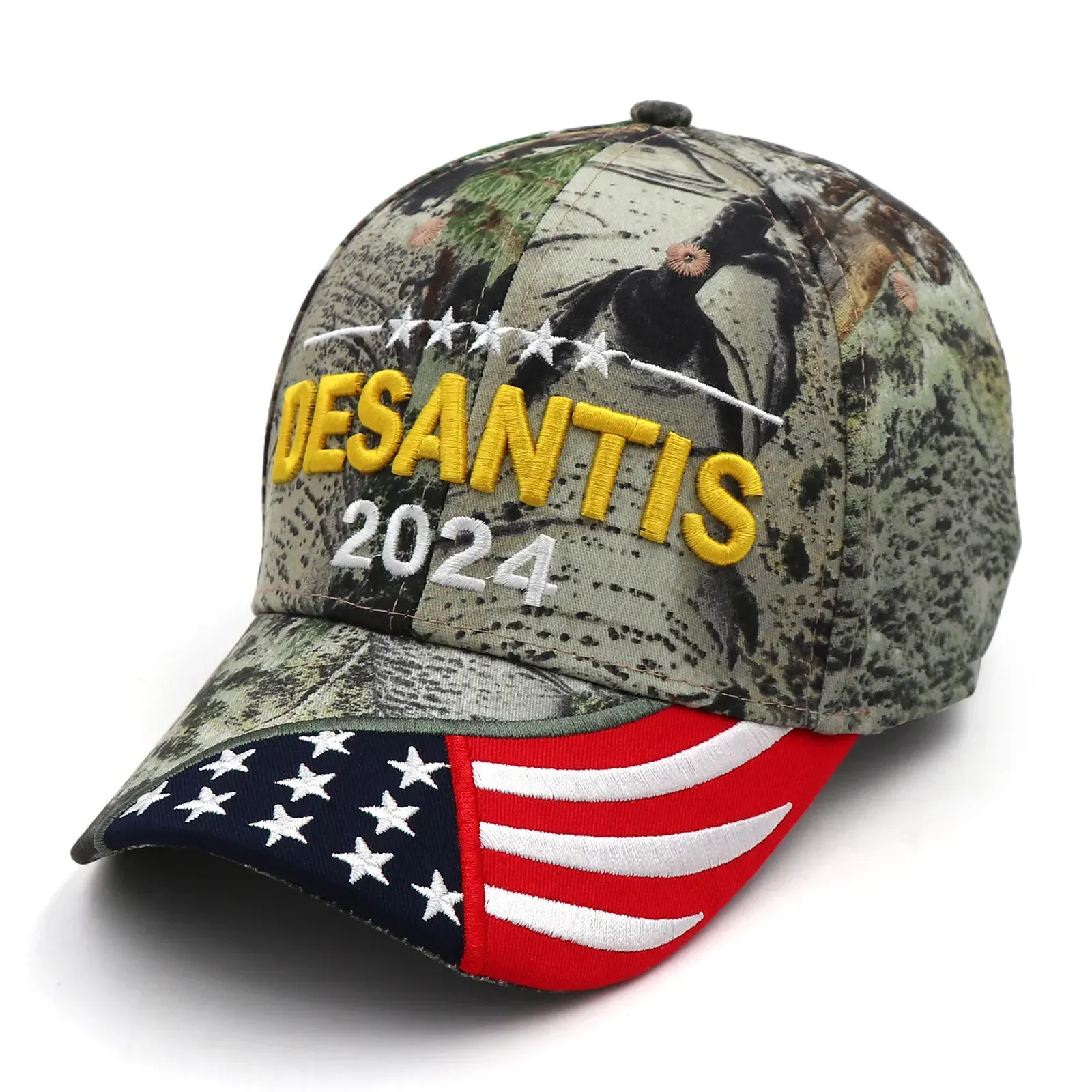 UPS New DESANTIS 2024 Cap USA Flag Baseball Caps Snapback President Hat ...