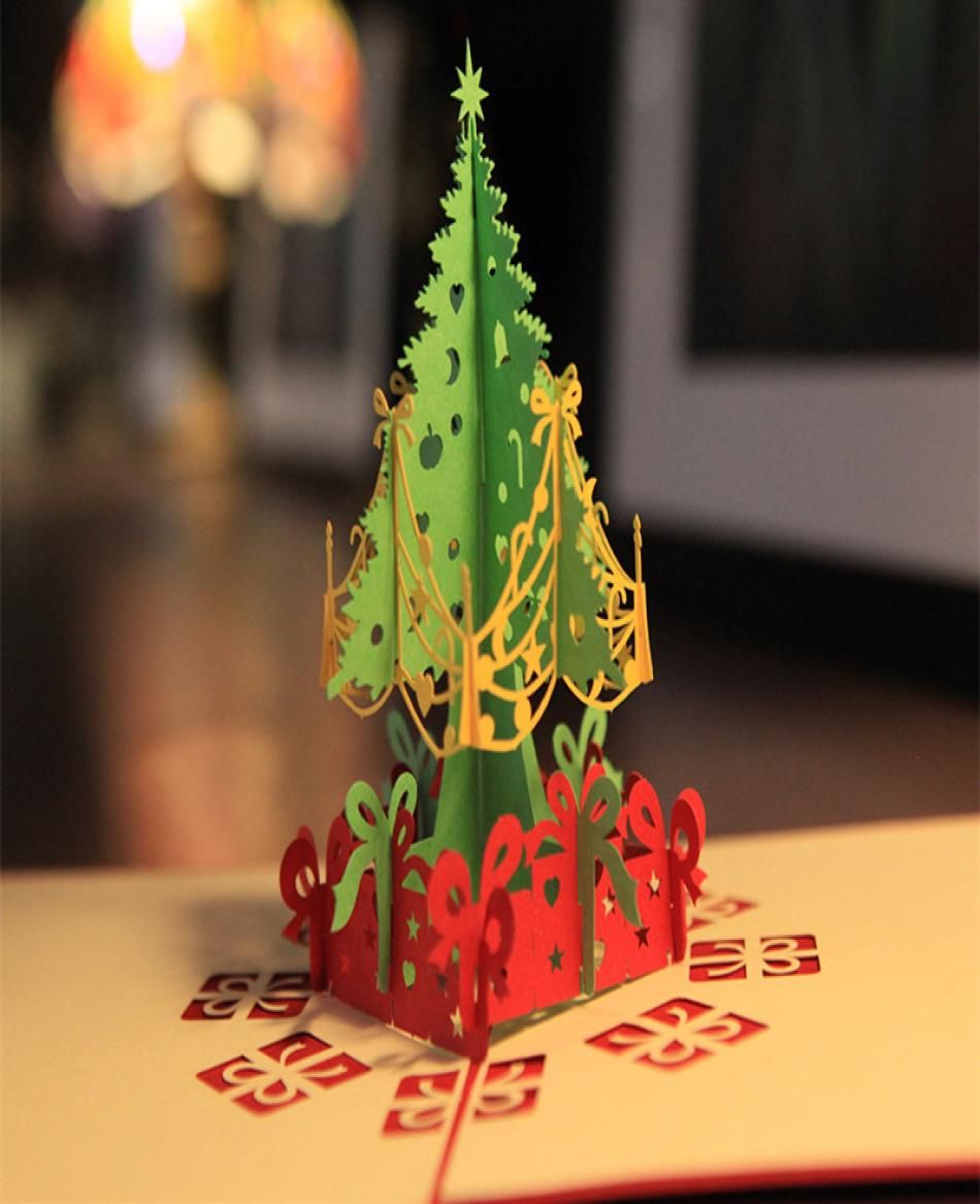Handmade 3d Christmas Greeting Cards