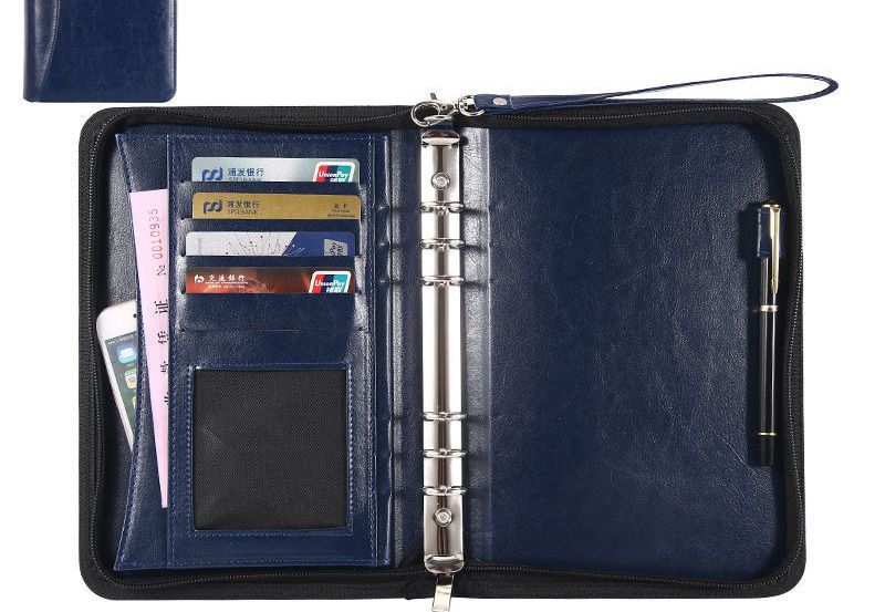 Wholesale Binders A5 Business Pu Leather Binders Diary 200 Pages ...