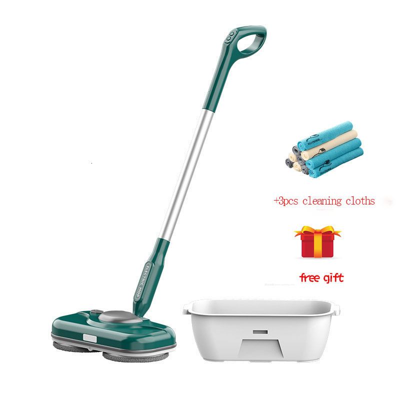 Mops Wireless Squeeze Spin Mop With Bucket Electric Mop Fully Automatic ...