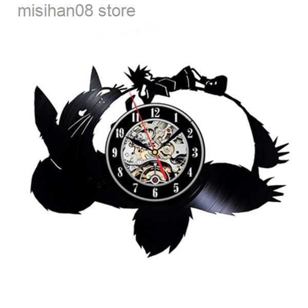 Wall Clocks Studio Ghibli Totoro Wall Clock Cartoon My Neighbor Totoro ...