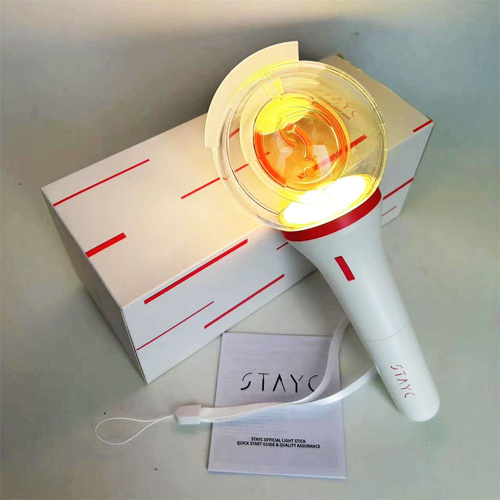 LED Light Sticks Kpop Stayc Lightstick Korea Stick Globe Hand Lamp ...