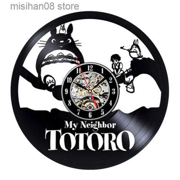 Wall Clocks Studio Ghibli Totoro Wall Clock Cartoon My Neighbor Totoro ...