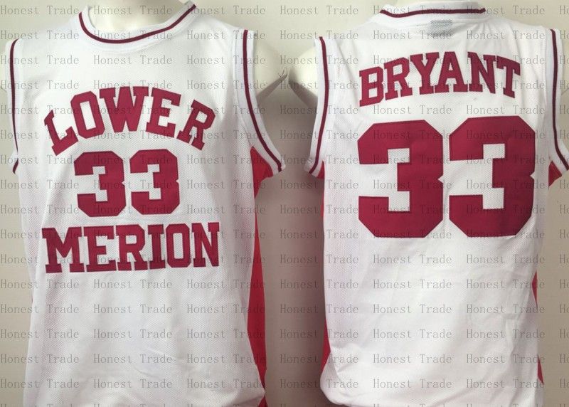 Lower Merion High School Bryant Jersey 1988 Basketball Jerseys Kids ...