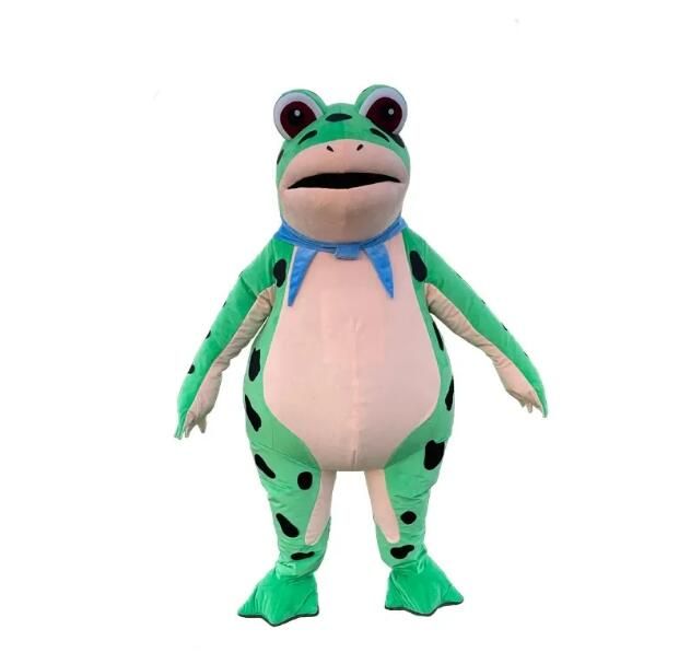 Inflatable Frog Mascot Costume Cartoon Fursuit Furry Outfits Adult ...