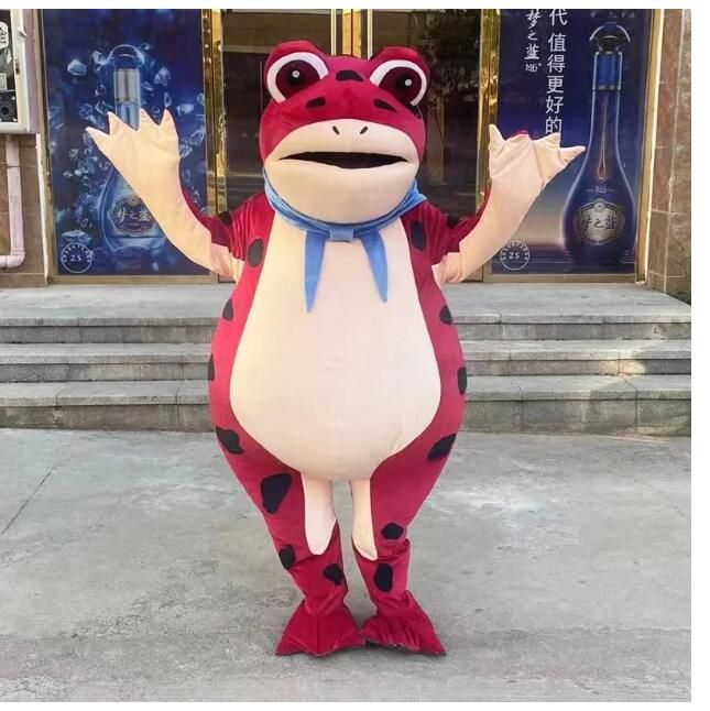 Inflatable Frog Mascot Costume Cartoon Fursuit Furry Outfits Adult ...