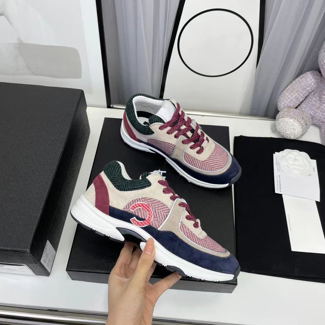 2023 Designer Di Lusso Uomo Donna Abbina Scarpe Casual Tessuto Pelle Di ...