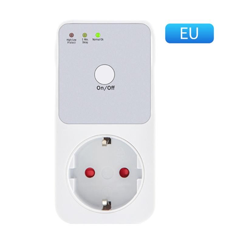Automatic Voltage Protector Socket Switcher 110V 220V Power Surge Safe ...