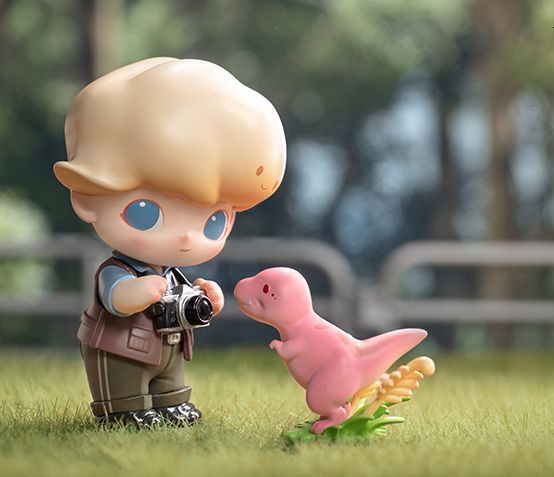 Blind Box POP MART Dimoo Jurassic World Series Mystery Box Kawaii Cute ...