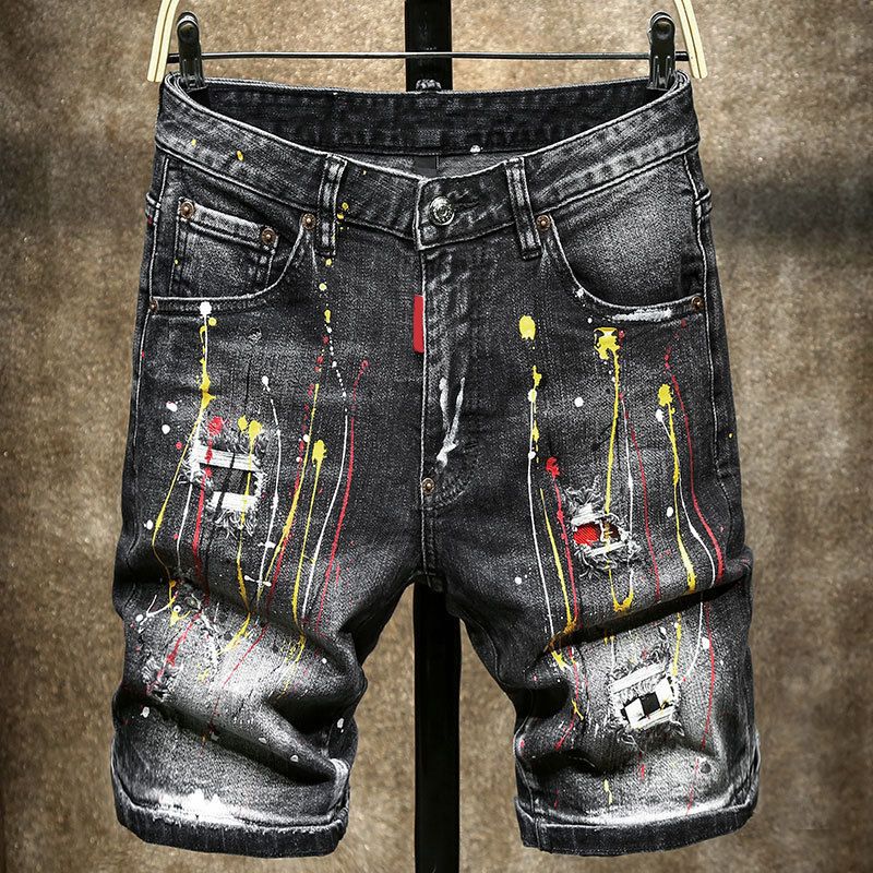 Jean Short Jeans For Man Men Jean Jeans Uomo Knee Jean Mens Jeans ...
