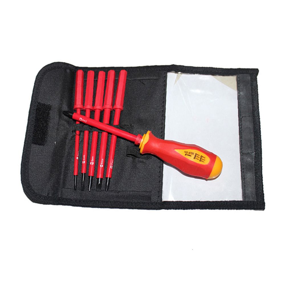 Screwdrivers Insulated Screwdriver Set Withstand Voltage 1000V Slotted ...