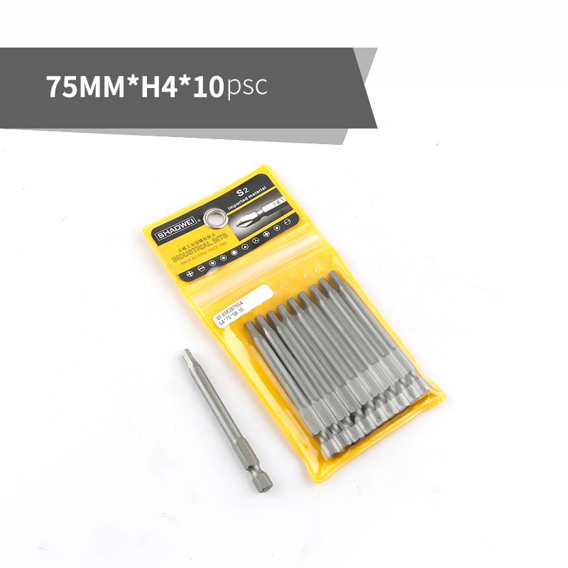 Screwdrivers 75mm Magnetic Head Screwdriver Bit 1/4 Hex Shank ...