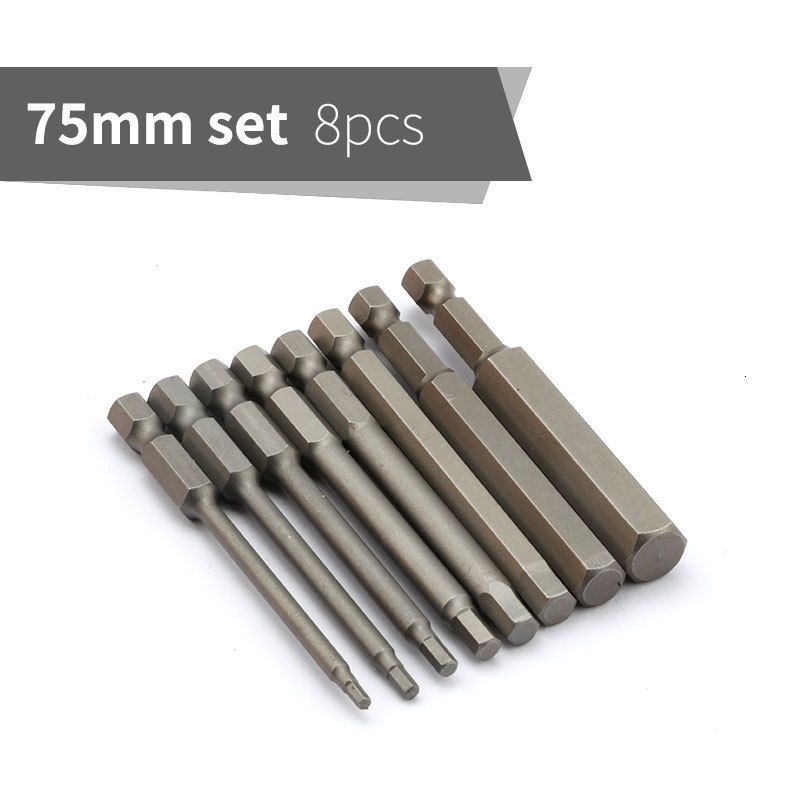 Screwdrivers 75mm Magnetic Head Screwdriver Bit 1/4 Hex Shank ...