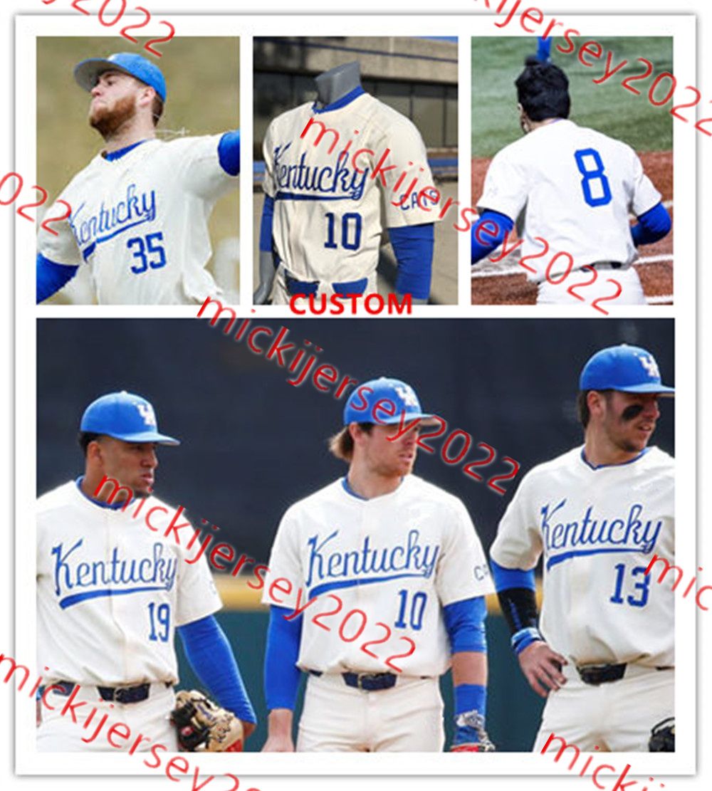 Alex Rodriguez Dalton Reed Kentucky Baseball Jersey Mason Hazelwood ...