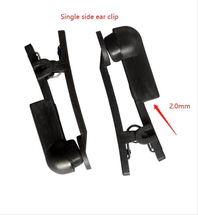 New Micro Current Stimulator Conductive Ear Clamp Electrode Clips ...