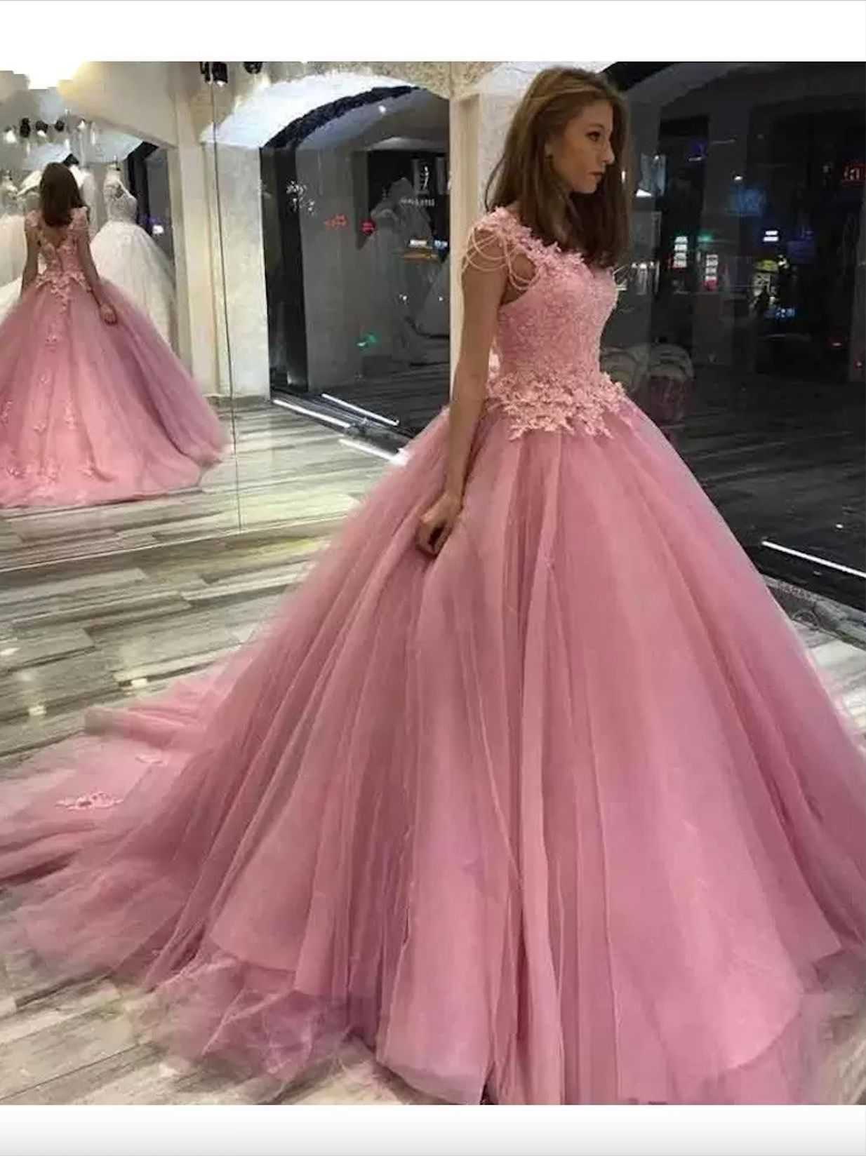 Pink 8th Grade Graduation Dresses