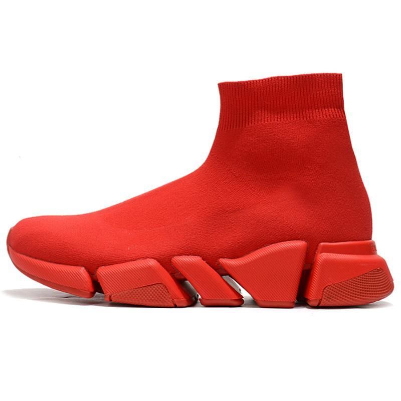 Designer Casual Shoes Speed Trainers Platform Shiny Knit Sneaker Runing ...