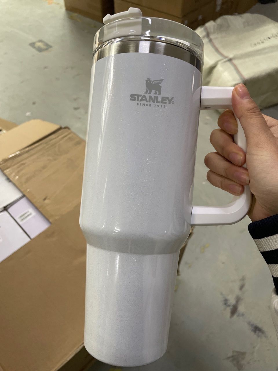 Hot Stanly LOGO 40oz Rainbow Stainless Steel Sublimation FlowState ...