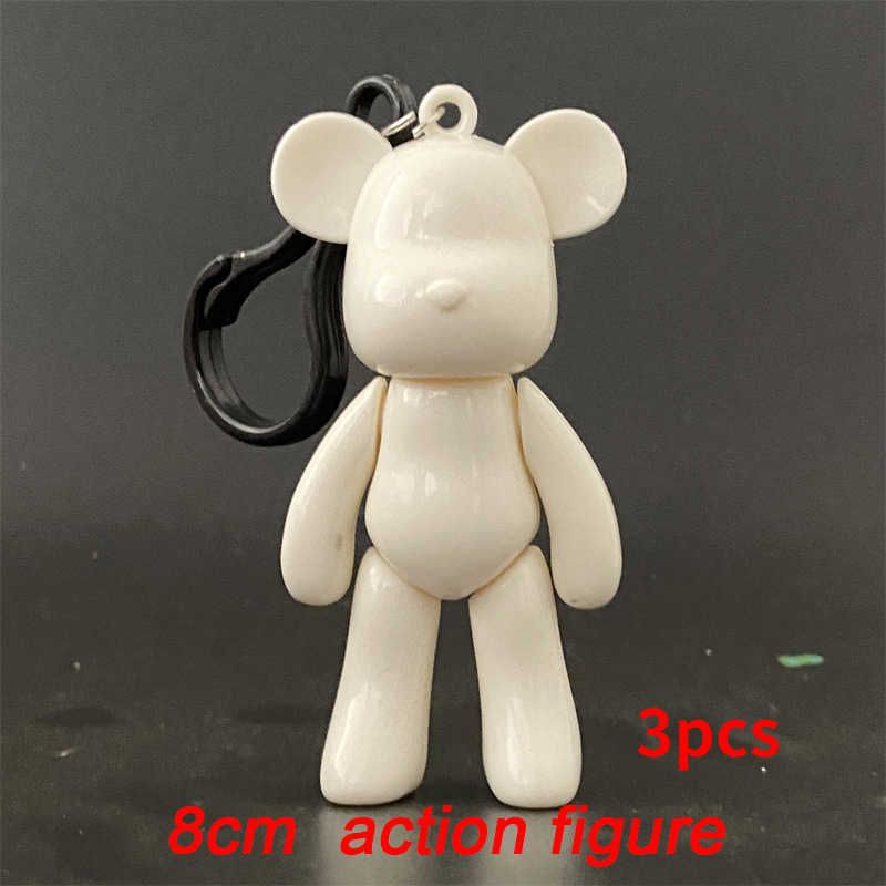 Arts And Crafts Fluid Violent Bear Bearbricks Graffiti White Body ...