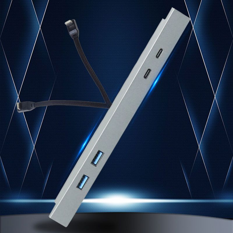 ₩14,307에서 27W 테슬라 모델 3 y 2021-2023 지능형 도킹 스테이션 자동차 어댑터 전원 스플리터 확장 용 27W ...