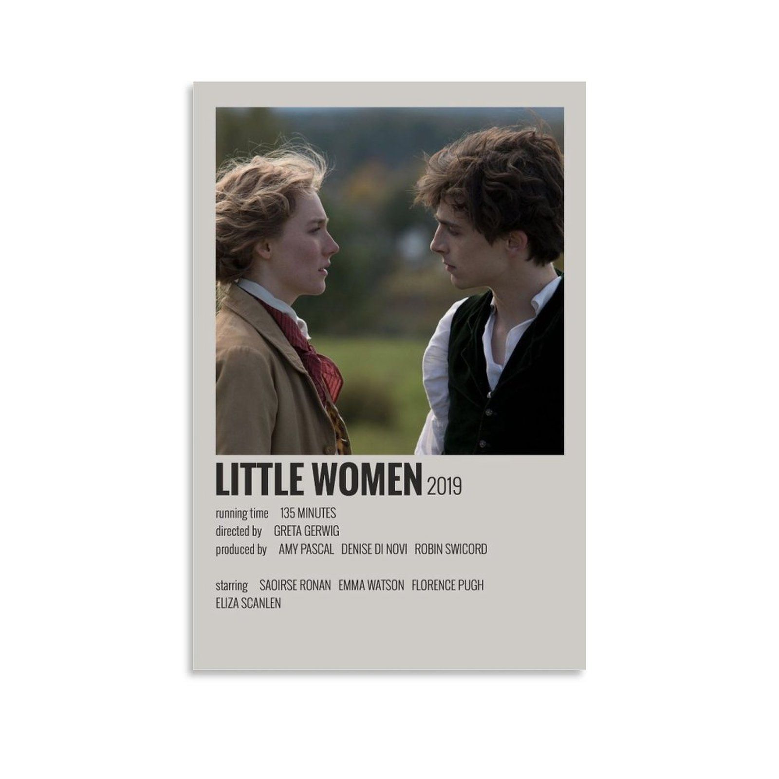 Carteles Colgantes De Panel Vertical Little Women2019 Greta Gerwig Wall ...