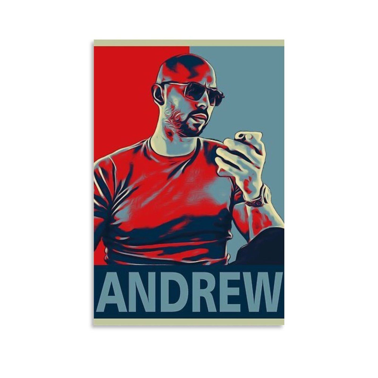 Panel Hanging Posters Vertical Andrew Tate Poster 2 Wall Art Canvas ...