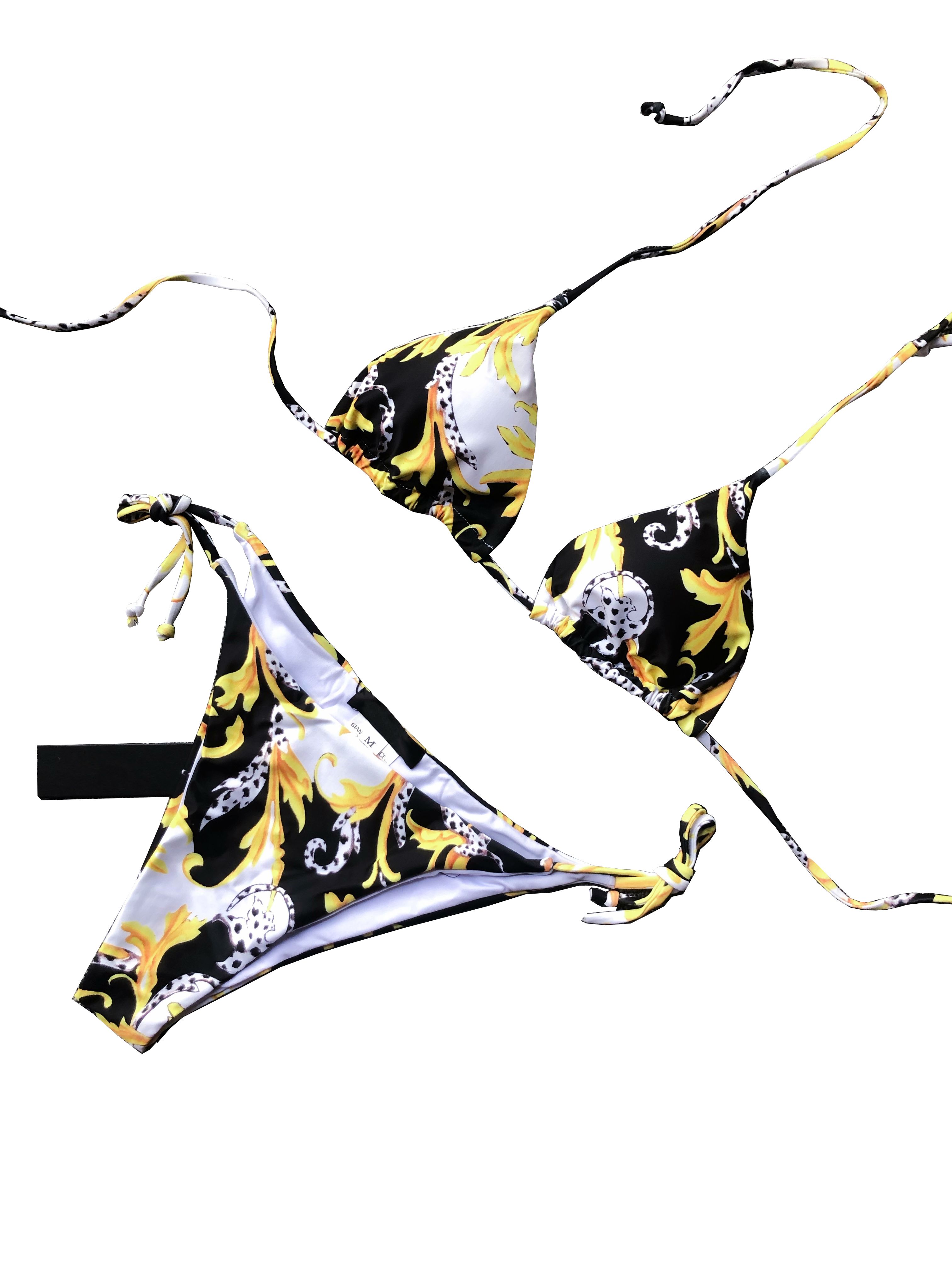 Bikini Panties Sets Sexy Women Swimsuit Chain One Piece Bikini ...