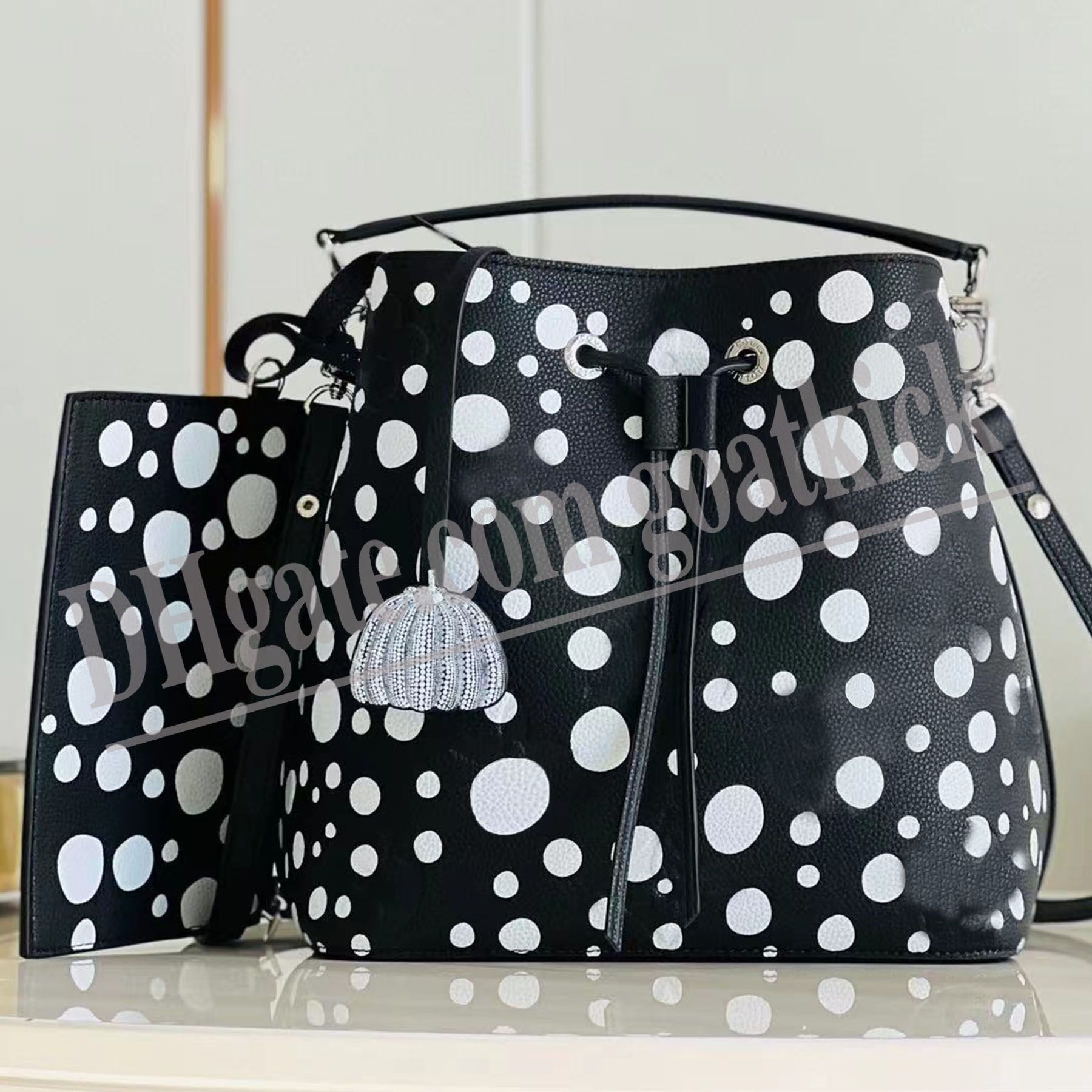 Yk Bags Yayoi Kusama Tote Bag Collection Multi Pochette 3d Painted Dots ...