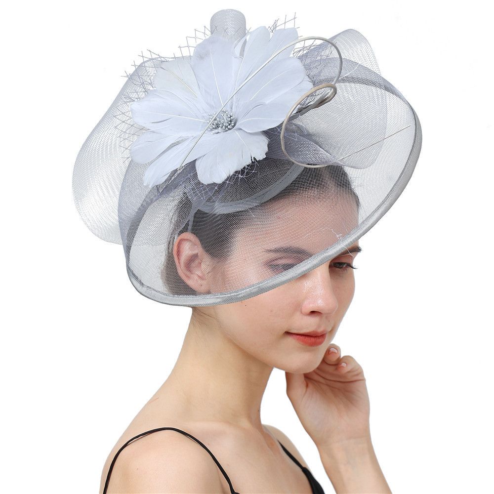 Wide Brim Hats Bucket Hats Kenducky Red Big Fascinator Hats Ladies ...