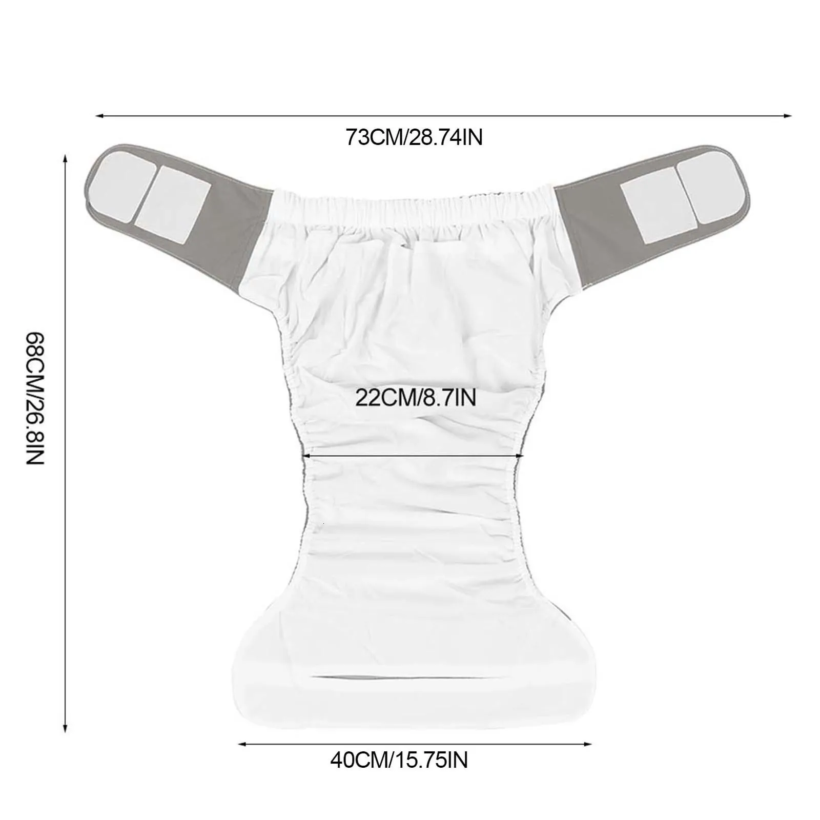 Volwassen Luiers Luiers Volwassen Oudere Luierbroek Waterdichte Wasbaar ...