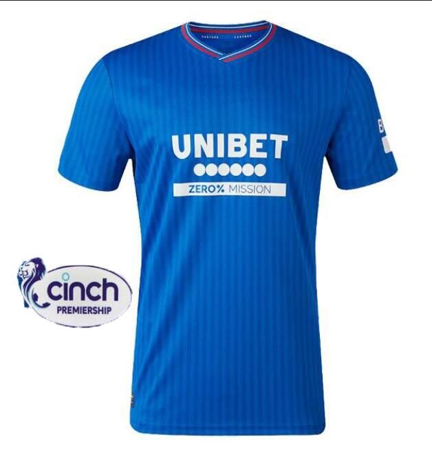 23 24 Glasgow Rangers Soccer Courseys Hagi Davis 2023 2024 Home Away ...