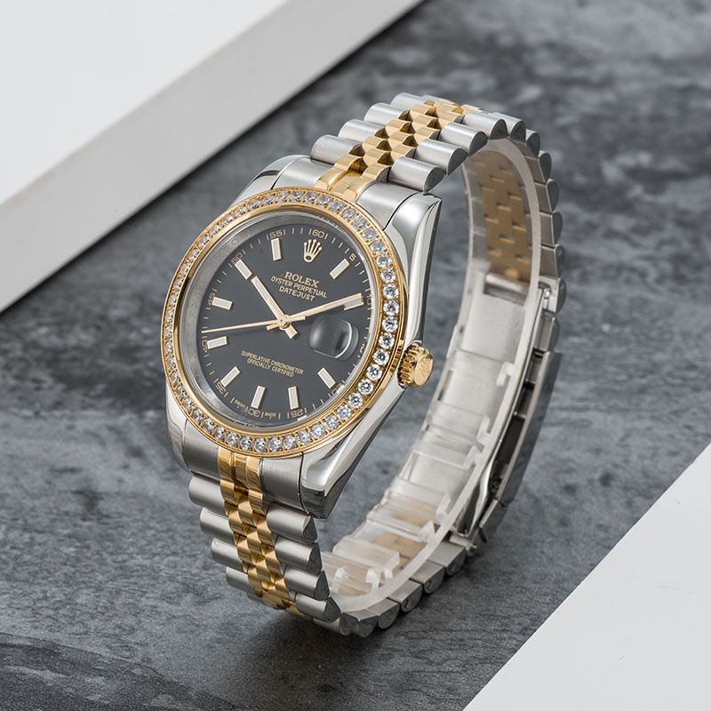 Dupe Rolex 2022 Montre De Luxe Mens Automatic Mechanical Watch Silver ...