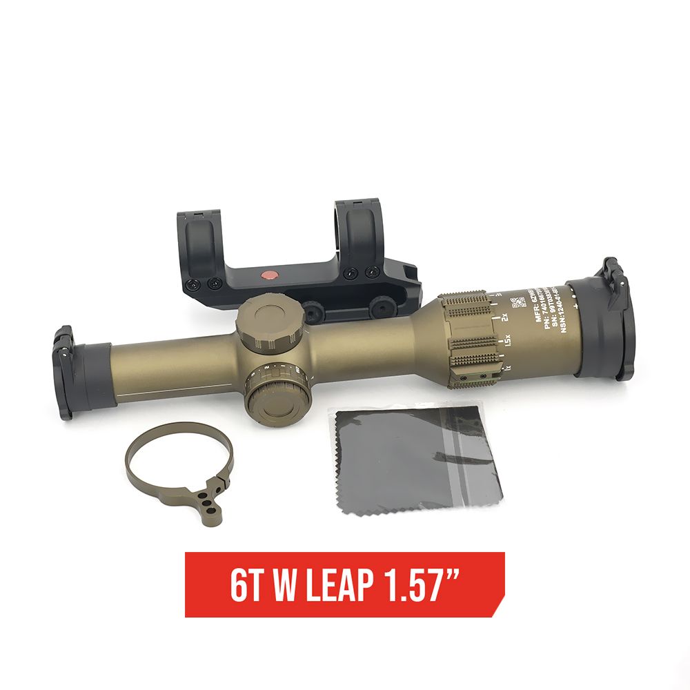 Evolution Gear Tactical Rifle Hunting Red Dot Sight Nitrogen Filled Full Optics Spotting Scope ...