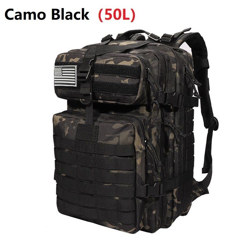 Outdoor Bags 30L;/50L Large Capacity Men Army Military Tactical ...