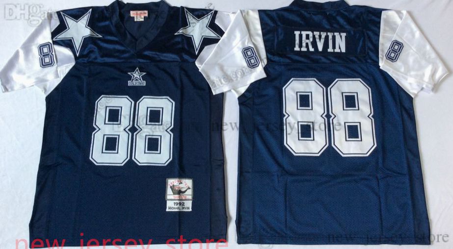 1980 Vintage Mitchell And Ness Football Troy Aikman Jerseys Retro ...