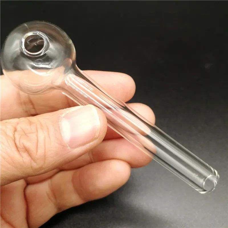 Pyrex Glass Oil Burner Pipe Colorful 4.1 Nano Plating Hand Pipe For Dry ...
