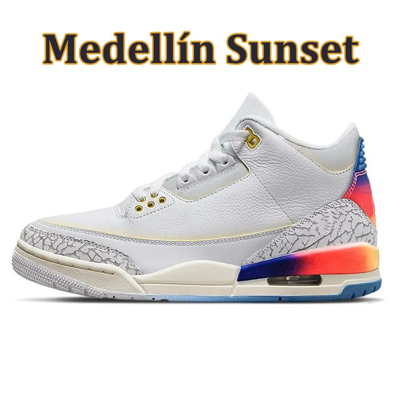 Jumpman 3 Basketball Shoes Men 3s Sneakers Fire Red Wizards Lucky Green ...