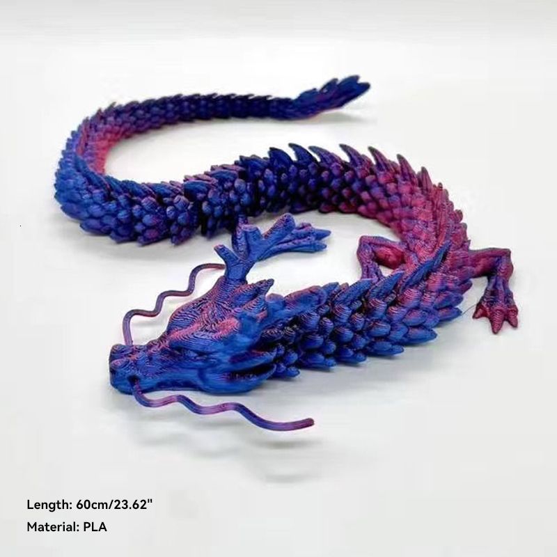 Decorations 3D Foldable Chinese Dragon Aquarium Fish Tank Lanscape ...