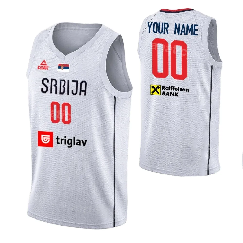 Imprimir Copa Del Mundo 2023 Serbia Baloncesto 3 Filip Petrusev Jerseys ...