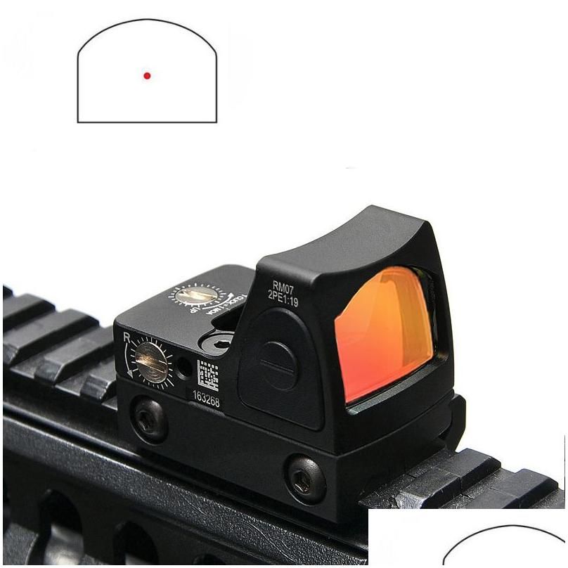 Hunting Scopes Trij Rmr Red Dot Sight Collimator Reflex Scope Fit 20Mm ...