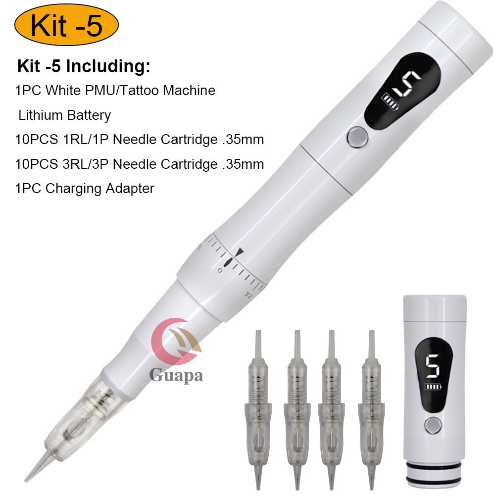 Permanent Makeup Machines Wireless Microblading Machine 5 Level Speed ...