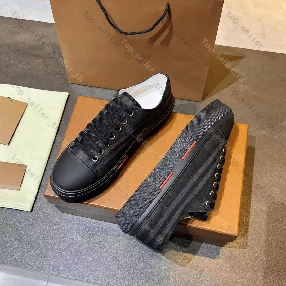 Check Cotton Sneakers Designer Shoes Vintage Canvas Sneaker Men ...