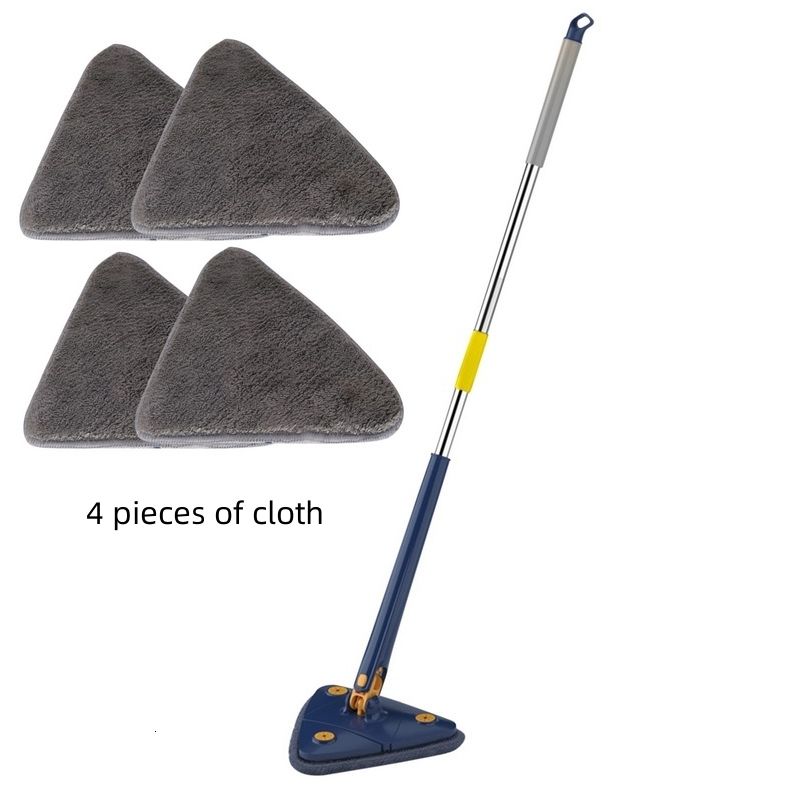 Hand Push Sweepers Extended Triangle Mop 360 Twist Squeeze Wringing ...