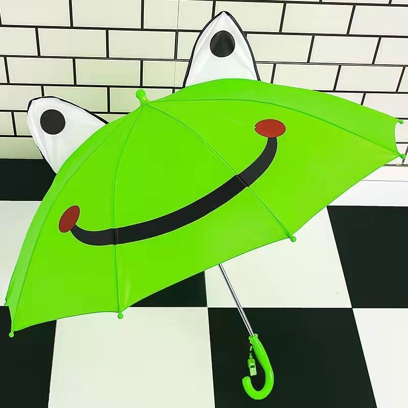 Umbrellas Cute Cartoon Children Umbrella Animation Creative Longhandled ...