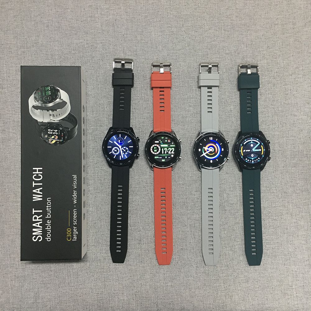 FitPro C300 Smart Watch 1.28 Round Full Touch Screen Smartwatch ...