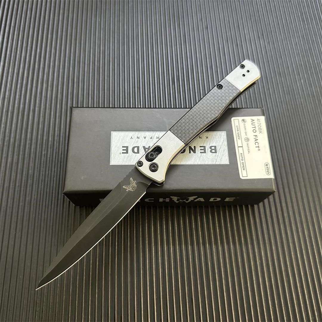 Benchmade 417/4170BK Cuchillo Plegable De Hecho Automático 3.95 S90V ...