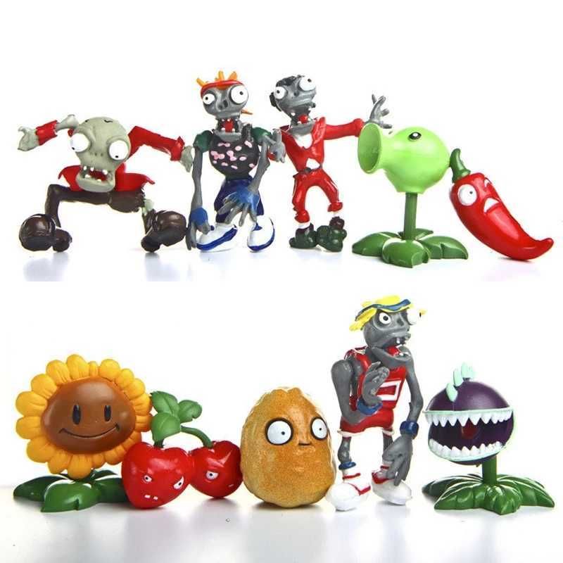 Minifig Lot Plants Vs Zombies PVZ Figure Toys Plants And Zombies PVC ...