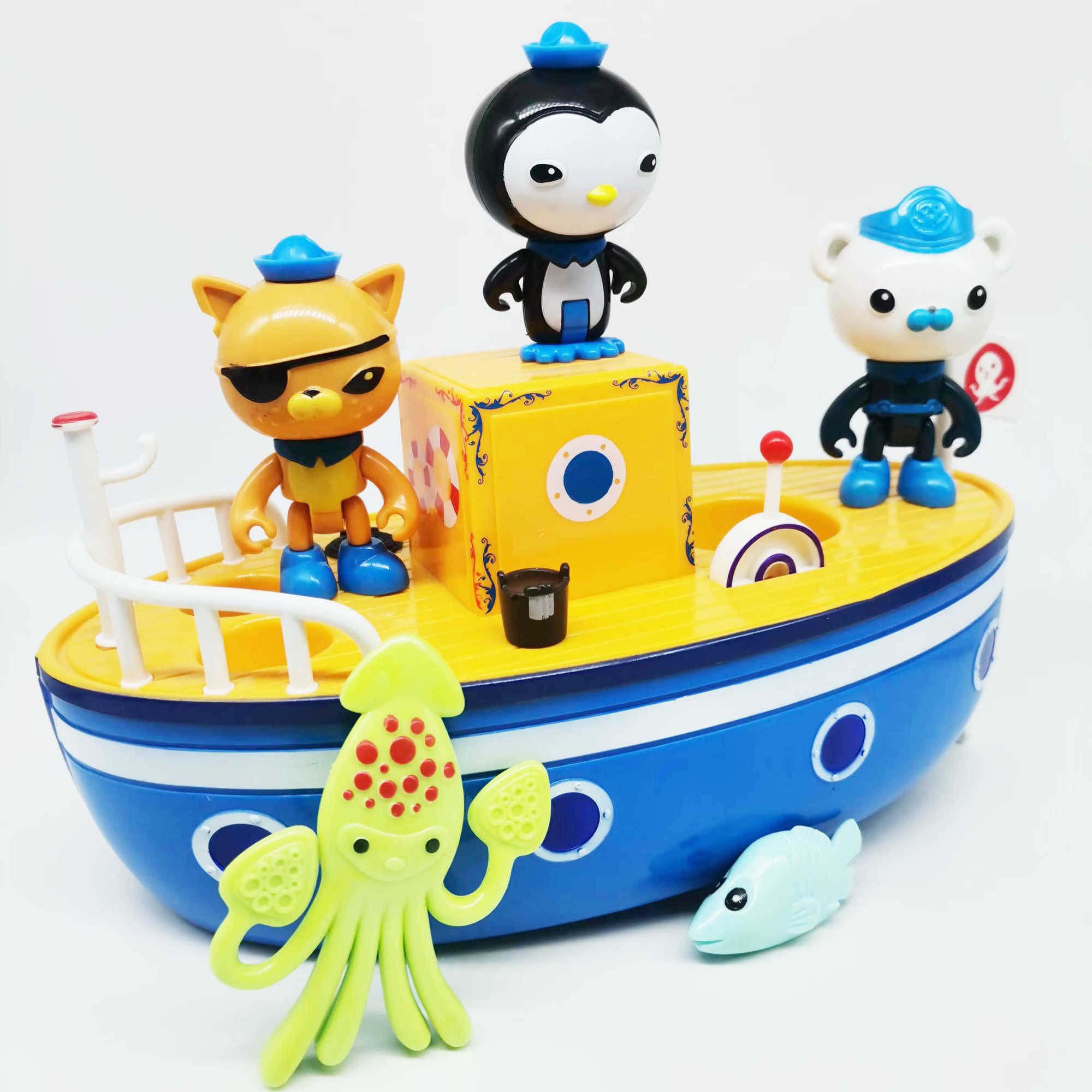 Minifig The Octonauts Plastic Action Figures Of Kwazii Barnacles Peso ...