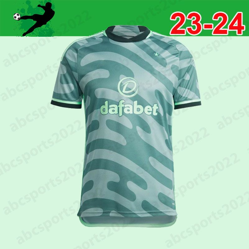 ₩6,732에서 2023 2024 셀틱 축구 유니폼 KYOGO ABADA 23 24 셀틱 홈 어웨이 세 번째 AJETI ...