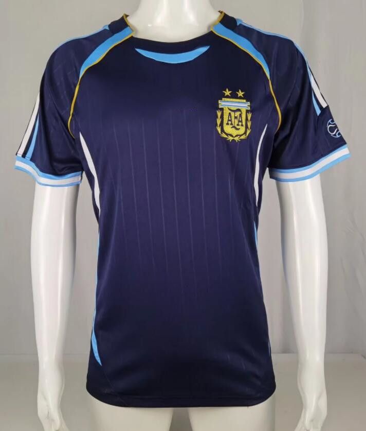 Retro 1986 1998 Argentina Soccer Jersey Maradona CANIGGIA 1996 ...